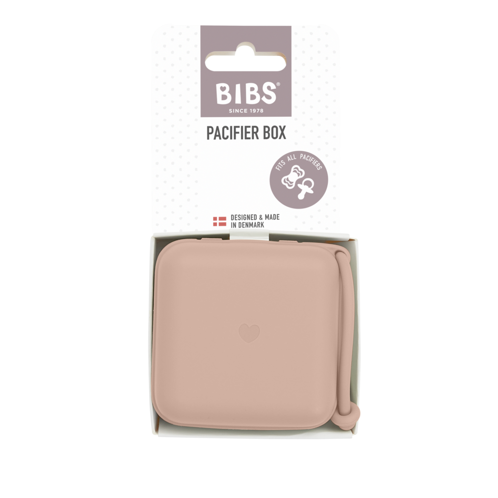 Bibs pacifier Box, Blush - Bears And Pears