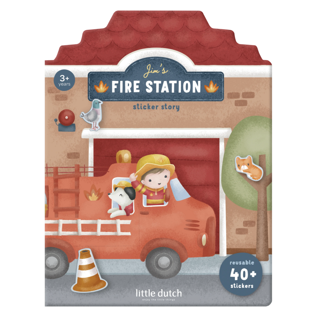 Sticker Book, Jim at the Fire Station - Bears And Pears